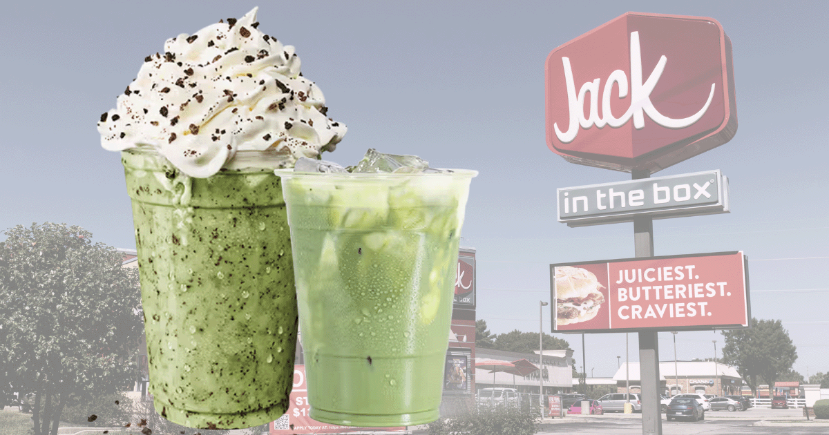 Jack in the Box matcha drinks are here