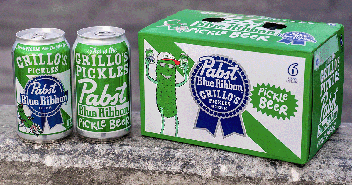 Pickle beer is now a thing, thanks to Grillo's and Pabst