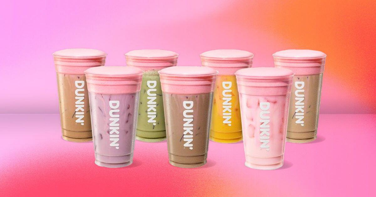 Dunkin’s June drinks get the Barbie treatment